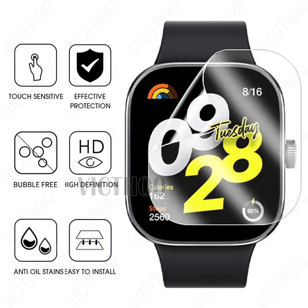 Screen Protector Clear Protective Film Full Cover for Redmi Watch 4 3 2 ...