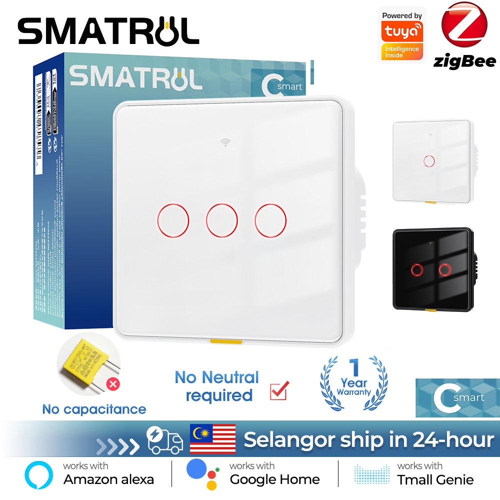 SMATRUL Tuya ZigBee Smart Switch ZigBee Switch Wall Wifi Light Switch ... SMATRUL Tuya ZigBee Smart Switch ZigBee Switch Wall Wifi Light Switch ...