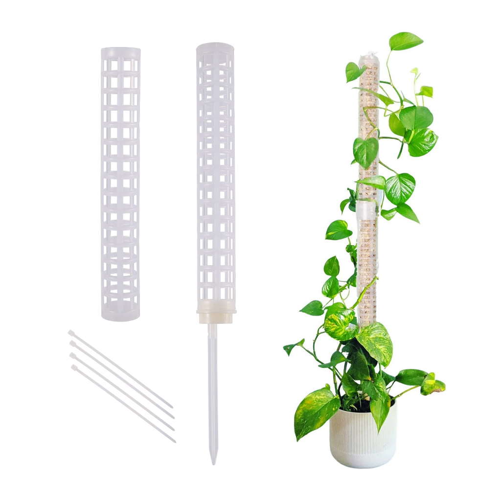 Plant Climbing Frame Plant Trellis Supporting Stick Plastic Moss Pole ...