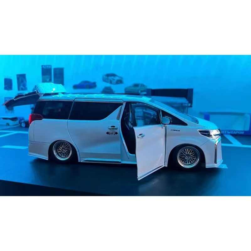 Alpha Alloy Car Model Toy Car Luxury MPV Business Vehicle | Shopee Malaysia