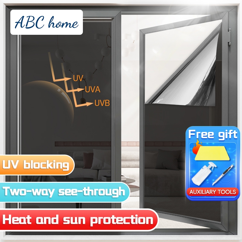 Window Film Bidirectional Perspective Glass Film Sun Protection Uv ...