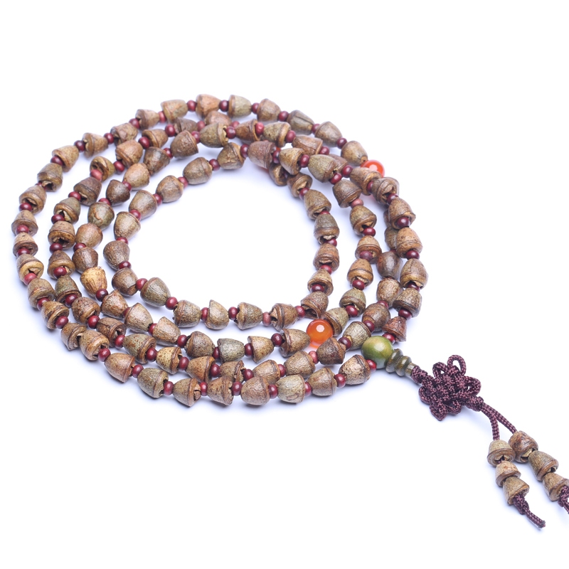 Small Golden Bell Bodhi Golden Bell Bodhi Long Multi-Circle Rosary ...