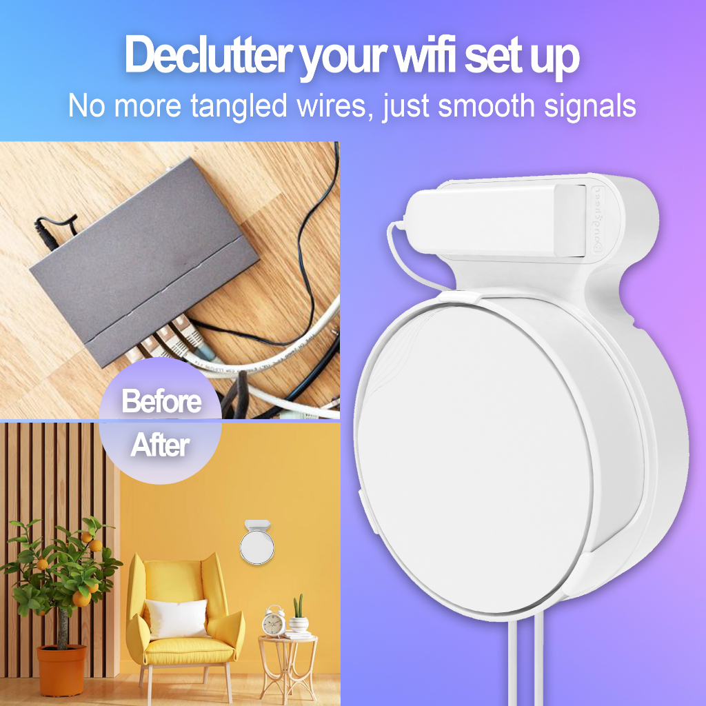 Wi-Fi Wall Mount for TP-Link Deco X50-PoE WiFi 6 Mesh Whole Home WiFi ...