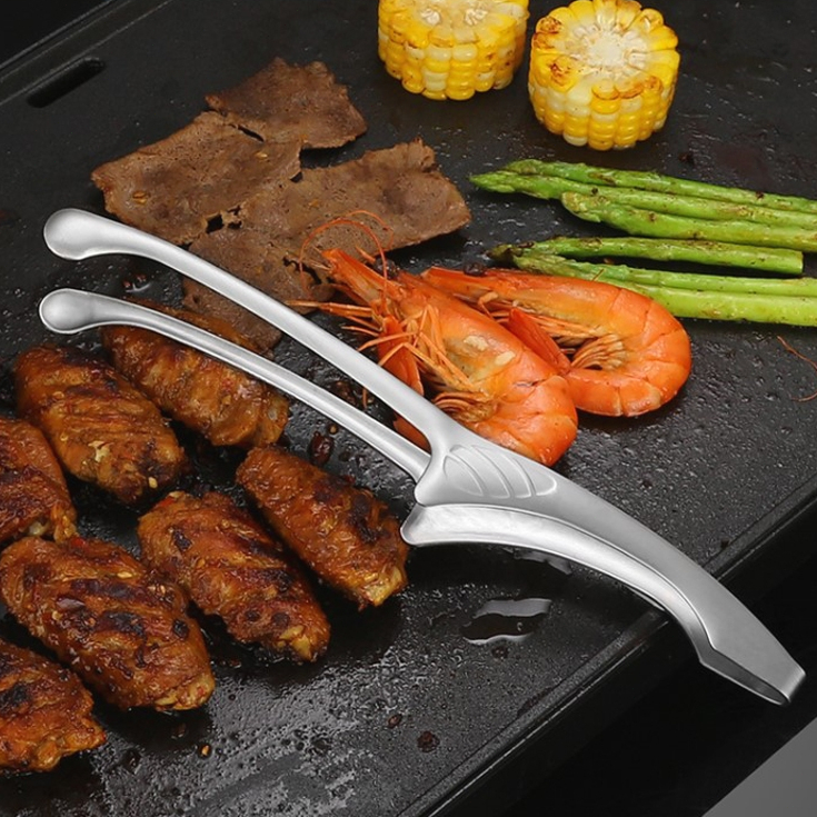 Stainless Steel Tongs – Multi-functional Kitchen Tongs, Grill Tongs and ...