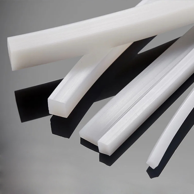 Silicone Solid Square Bar Waterproof High Temperature Resistant Silicone Rubber Sealing Strip ...