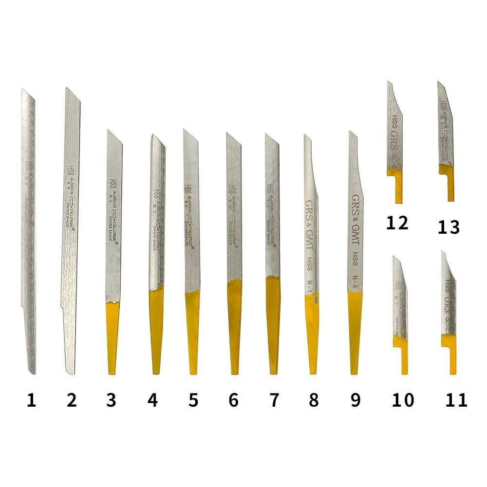 Precision Jewelry Engraving Tools for Pneumatic Impact Cutting by ...