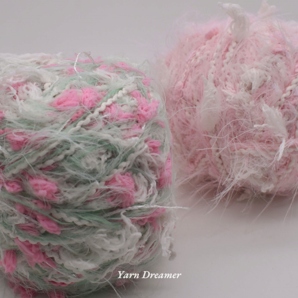 Benang Kait Pink Fancy Yarn for Crochet Thread Hand Blended Knitting ...