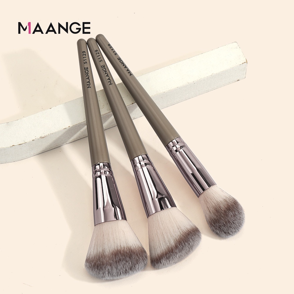 MAANGE 3Pcs Face Make Up Brush For Powder Blush Contour Makeup Brush ...