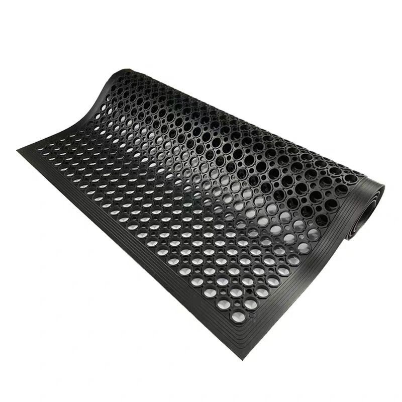 Anti - slip Anti - Grease Black Thick Rubber Bar Floor Mat 3Feet x ...