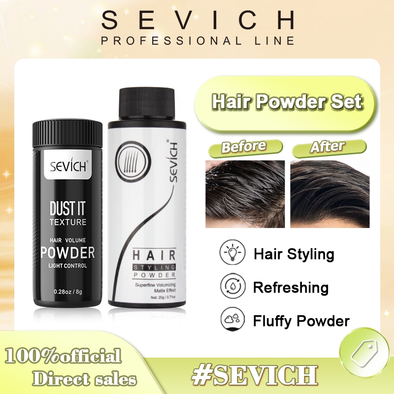 Sevich Hair Powder Hair Styling Powder 8g+20g | Shopee Malaysia