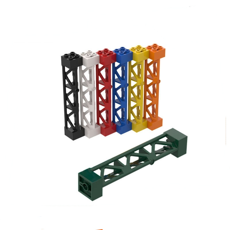 2pcs Building Blocks Imitating Steel Structure Suspension Bridge MOC ...