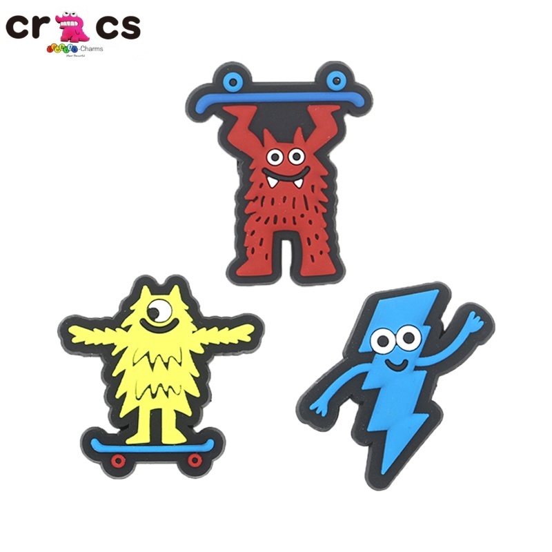 Jibbitz crocs buttons/cute Sesame Street buttons DIY shoe accessories ...