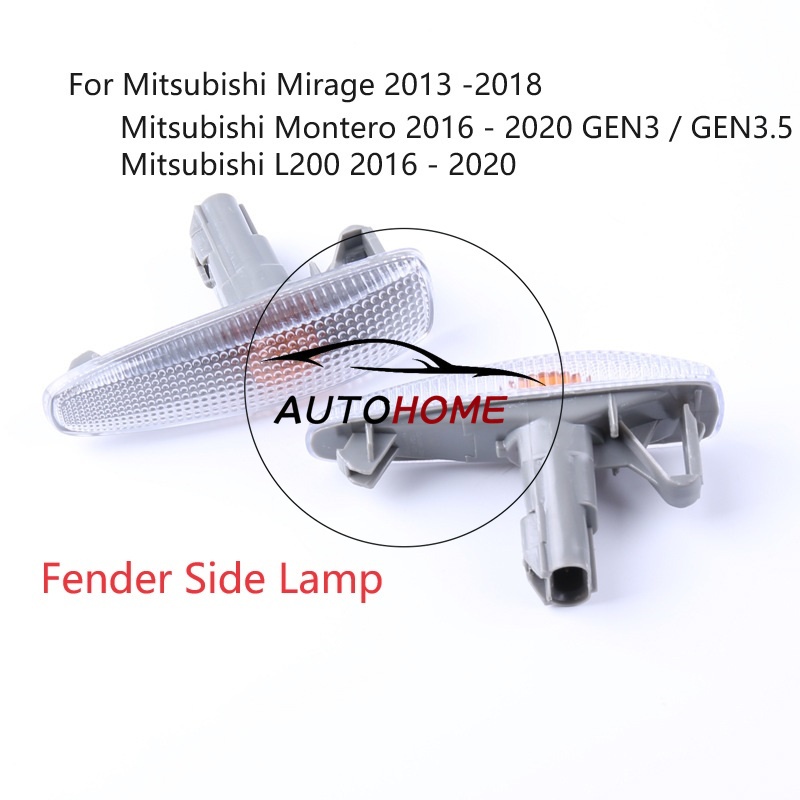 Fender side lamp light Turn Signal Lamp light for Mitsubishi Montero ...
