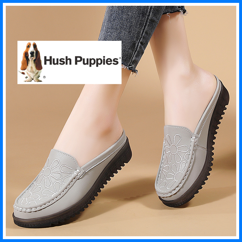 Hush Puppies women shoes Women's casual leather shoes ladies shoes Boat Shoes Flat Shoes woman ...