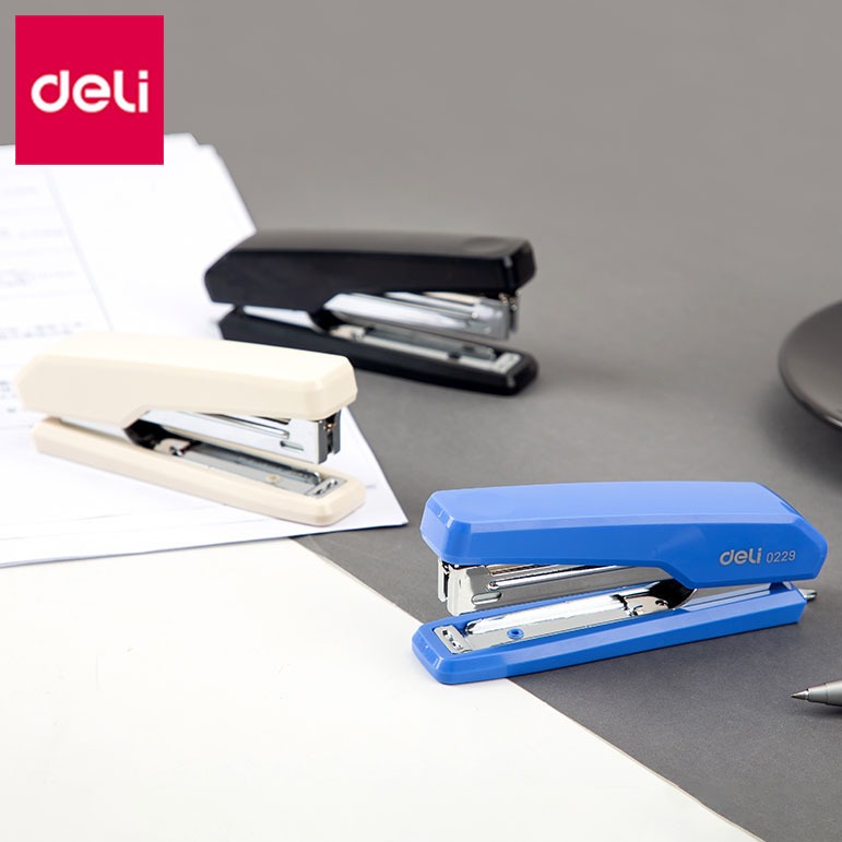 Deli Durable Stapler No.10 Small Staplers Paper Document Binding Tool ...