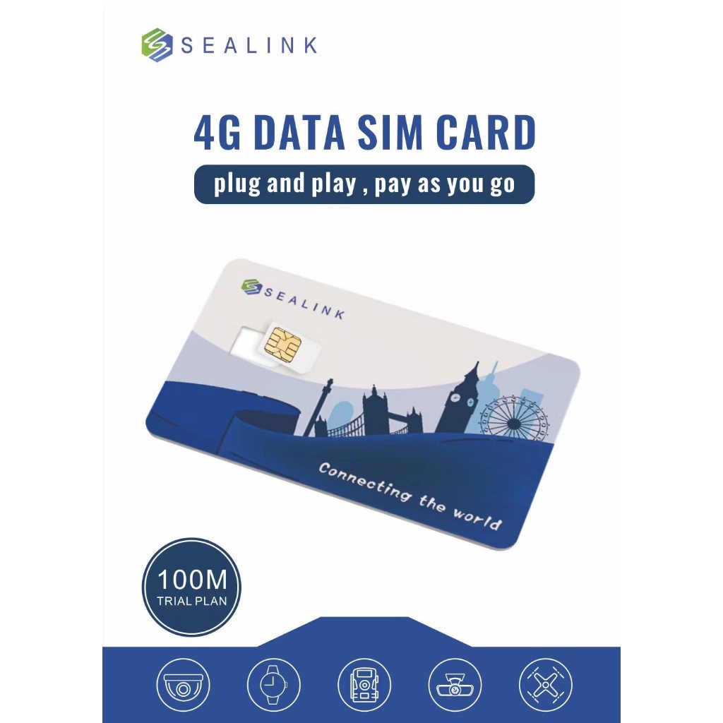 Sealink Data SIM Card for 180 Days-Compatible with Maxis Network for ...