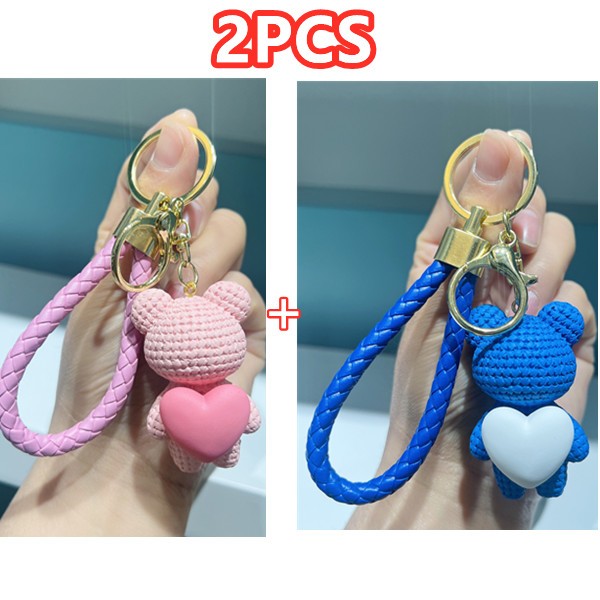 lovely runner keychain couple keychain背着善宰跑钥匙圈 | Shopee Malaysia