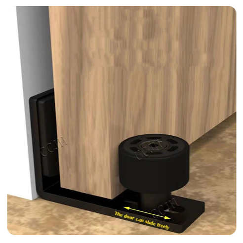 CCJH Canggumen Double Pulley Swing Stop Limit Positioner Folding Door ...