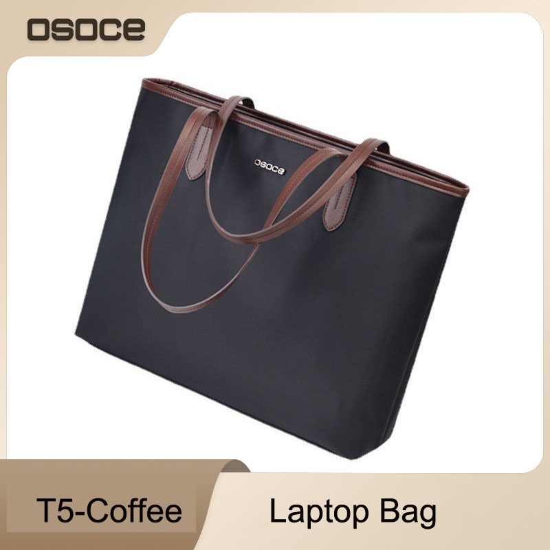 Women's Fashion Laptop Bag Leather Handbag Women Waterproof Shoulder ...