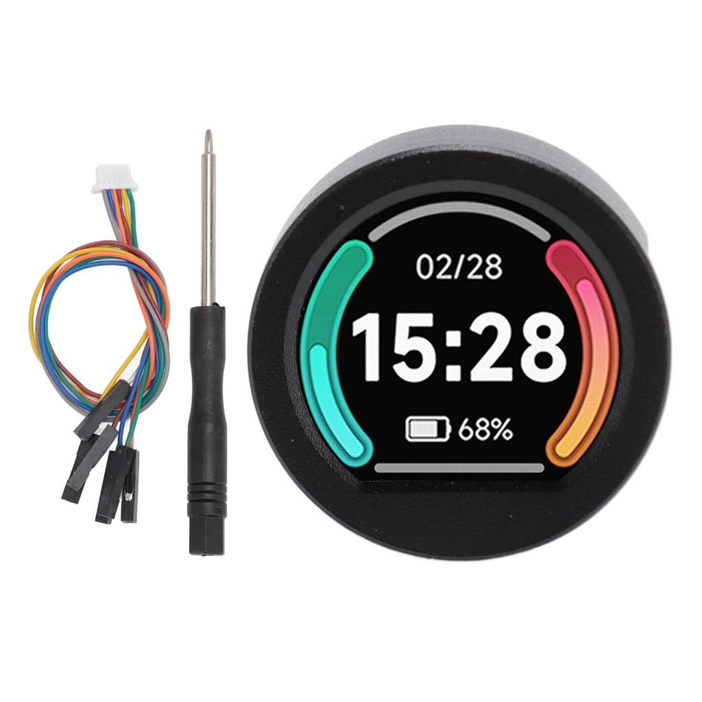 [CAK] For RP2040 MCU Microcontroller Development Board 0.99inch Round LCD IPS Display Bulti In ...
