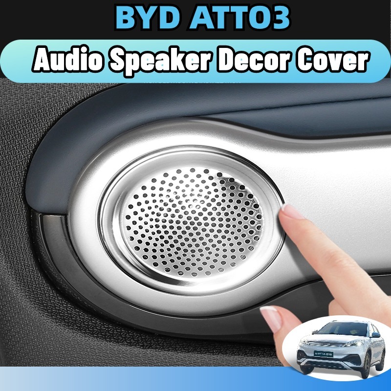 Byd atto3 Car Audio Speaker Tweeter Cover Car Door Horn Replace Caps ...