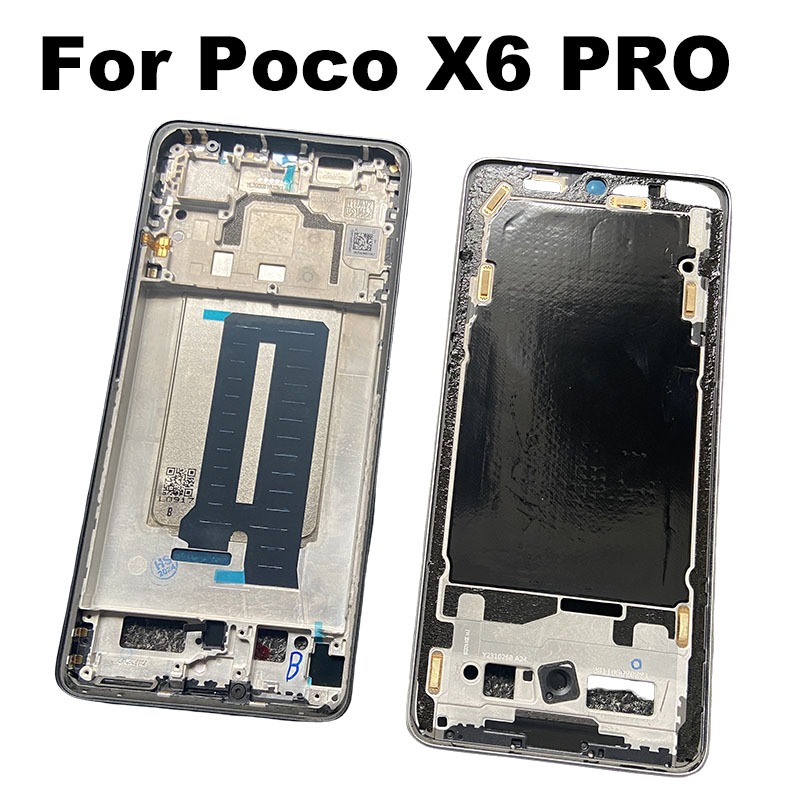 For Xiaomi Poco X6 Pro 5G Middle Frame LCD Front Bezel Faceplate ...