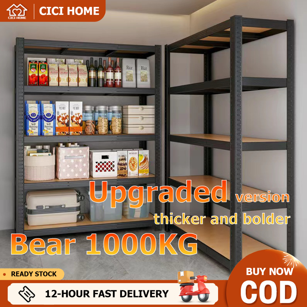 CiCi 6 Tier RACK Boltless Rack Home Storage Warehouse Store Room Office ...