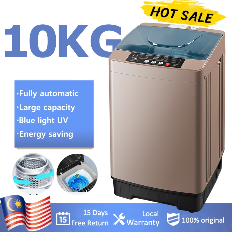 HOMEFUN Washing Machine Mute Save Energy Automatic Small Washing ...