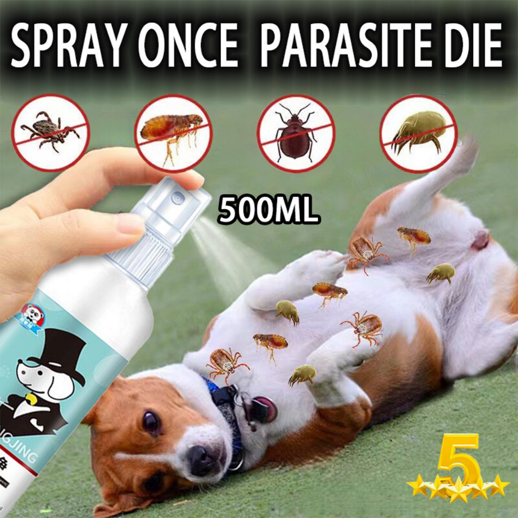 3 Seconds To Kill Ticks And Flea Killer 500ML Universal For Cats And ...