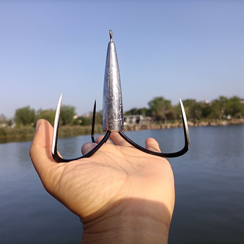 SNAG SINKER HOOK 120g /150g /200g /300g /500g to Snag Gaff Fish off ...