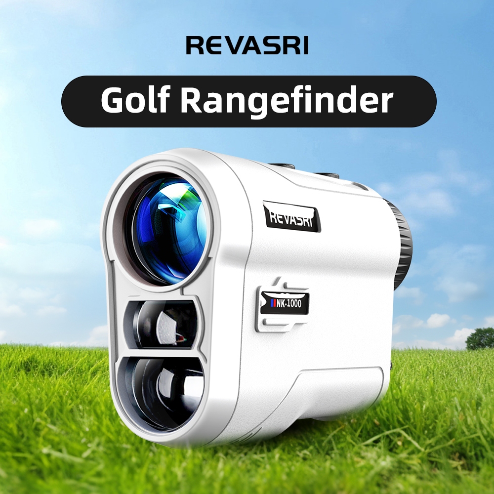 REVASRI Golf Laser Rangefinder Slope Compensation Switch and Flag Pole Lock Vibration for ...