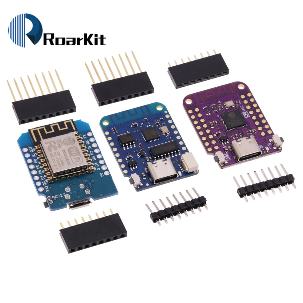 ESP8266 ESP-12 ESP-12F CH340G CH340 V2 USB Wemos D1 Mini PRO V3.0.0 S2 ...