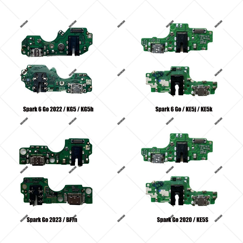 USB Charging Port Board For Tecno Spark 6 Go/Spark Go 2020 2022 2023 ...