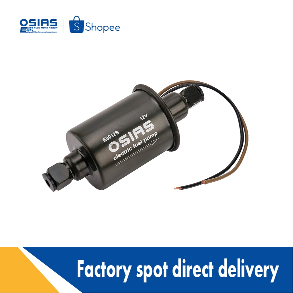 Straw micro fuel pump electric gas diesel inline low- 5-9PSI Universal ...