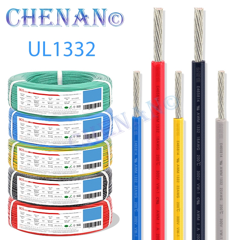 1 Meter UL1332 Te-flon High Temp Wire Cable 20awg-28awg Tinned Copper FEP Hook-up Wire | Shopee ...