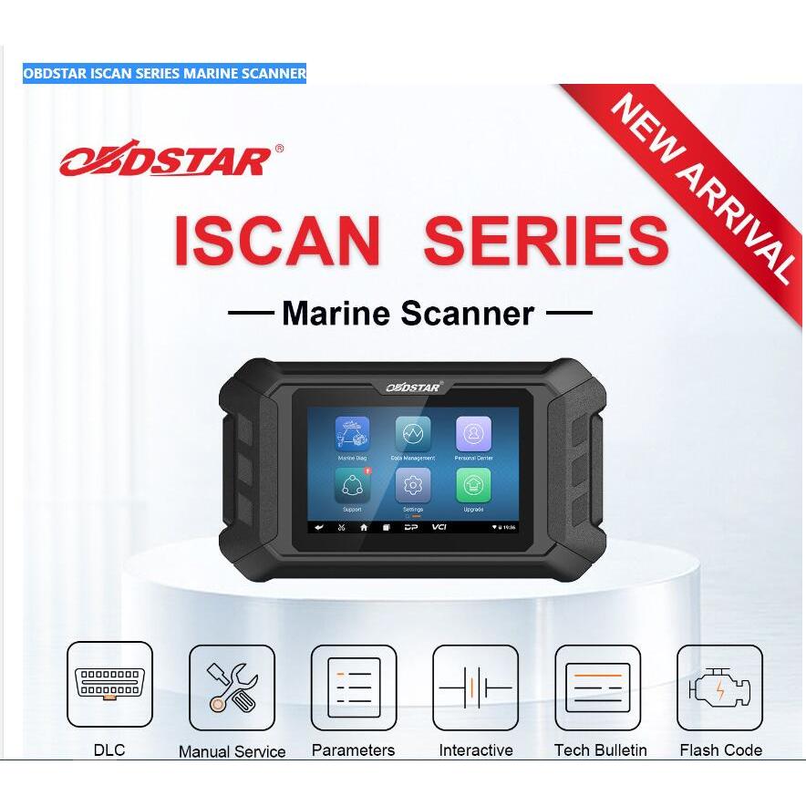 OBDSTAR iScan for YAMAHA Marine Diagnostic Tool Code Reading Code ...