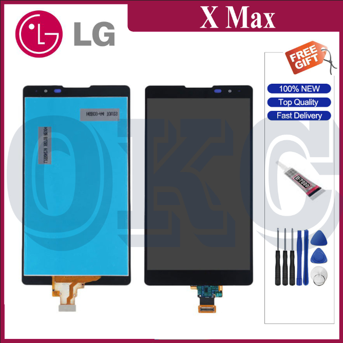 Original For LG X Max LCD with Frame Display Touch Screen Digitizer ...