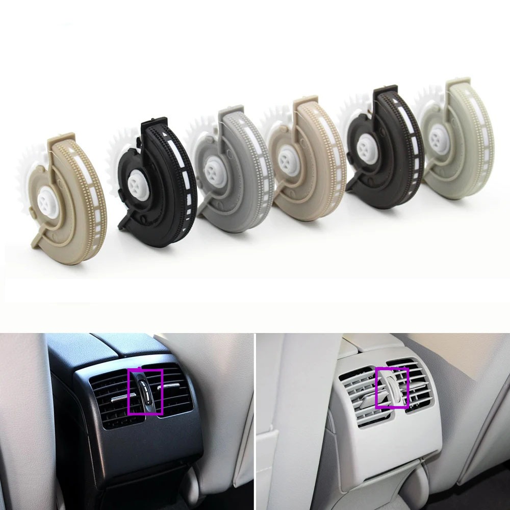 Car Rear Air Conditioning Air Vent Base Roller AC Vent Rolling Wheel For Mercedes BENZ C E GLK ...
