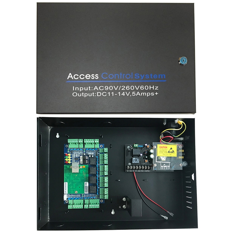 Multi 4 doors access control system network access control panel with ...
