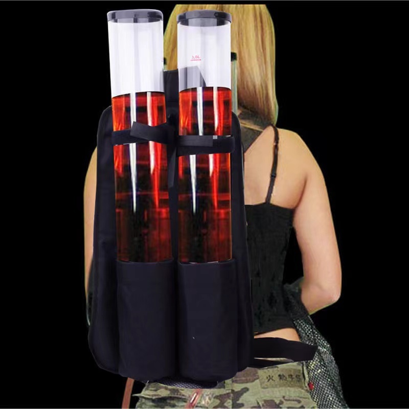 Double Tube Beer Fountain, Beverage Fountain, Wine Dispenser, Mini ...