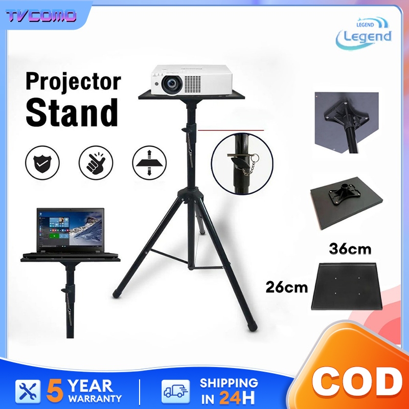 Portable Projector Stand Adjustable mini projector for laptop Foldable ...