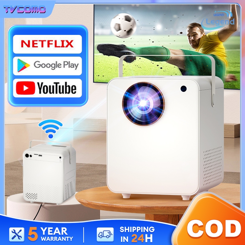 Mini projector portable android phone projektor wireless bluetooth TV ...