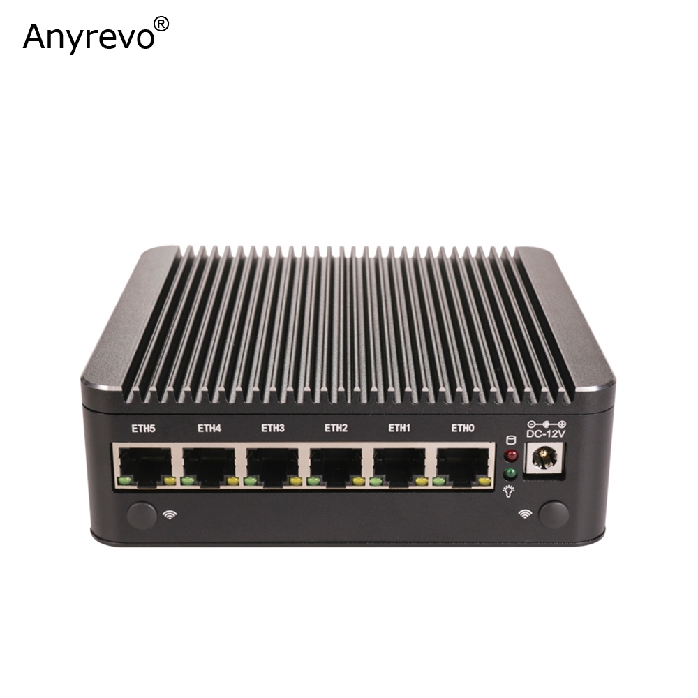 cheapest Fanless Intel 12th Gen N100 Soft Router Quad Core Mini PC 6 ...