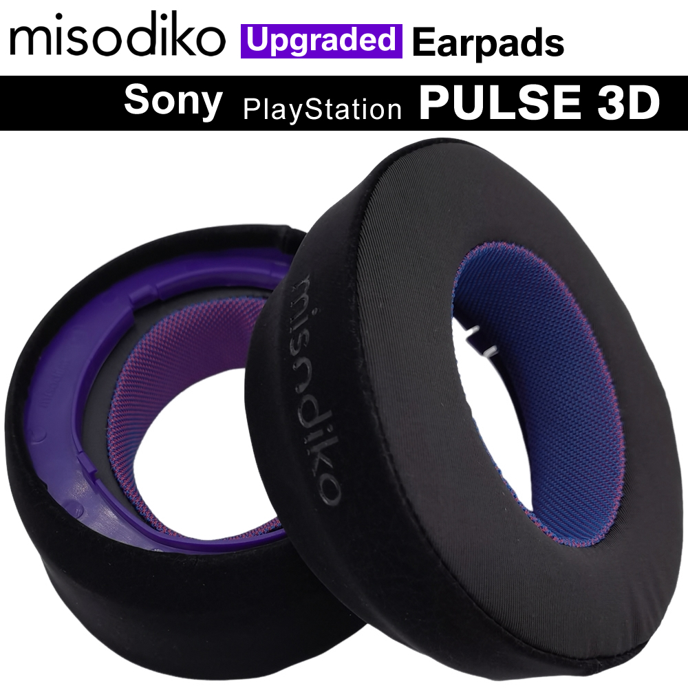 misodiko Upgraded Oval Earpads Replacement for Sony PS5 Pulse 3D ...