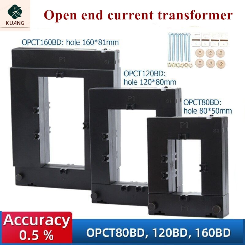 Split Core Current Transformer Opct80bd 1000a 5a 800a 5a 750a 5a 05