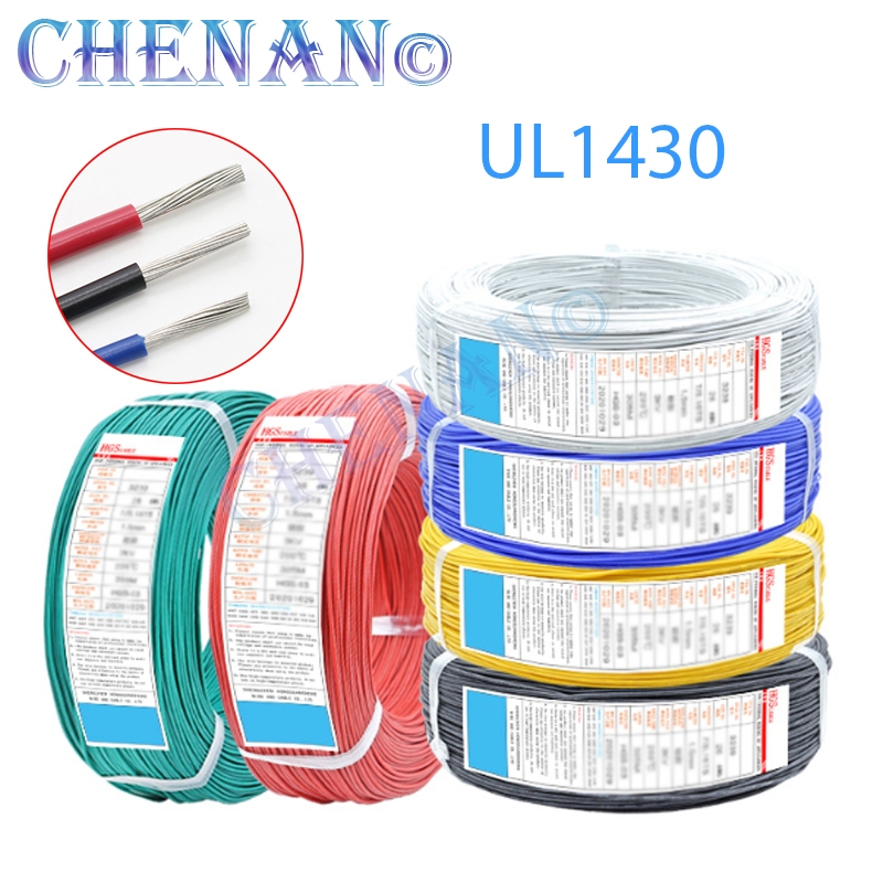 1 Meter UL1430 16awg-28awg Electrical Wire Cable Copper Tinned Wire 105 ...