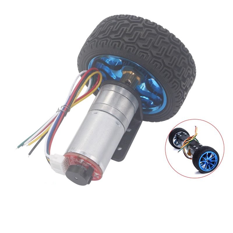 Jga25-370 DC Gear Motor with Encoder Speed Measurement Code Disc Strong ...