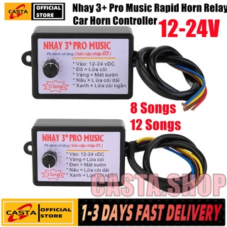 Eight-tone and twelve-tone control box, snail horn controller, car horn ...