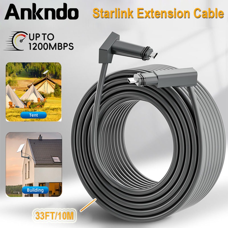Durable&Waterproof Starlink Connection Cable Extension Wire For ...