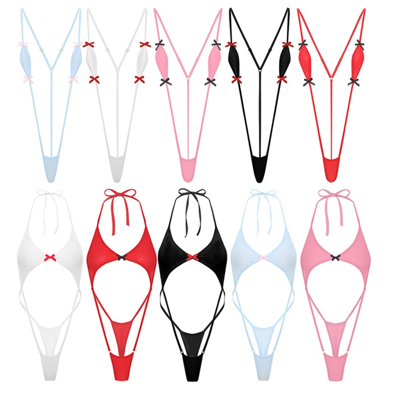 Loodgao Micro One Piece Swimwear Sexy Women Monokini Backless Slingshot ...